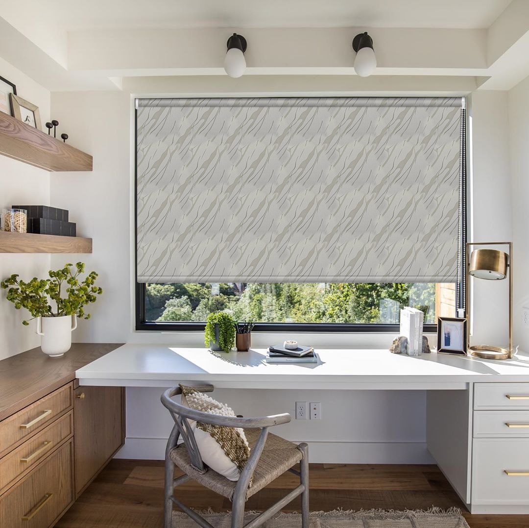 Fiesta Beige PVC Roller Blind | Warm & Cozy Look